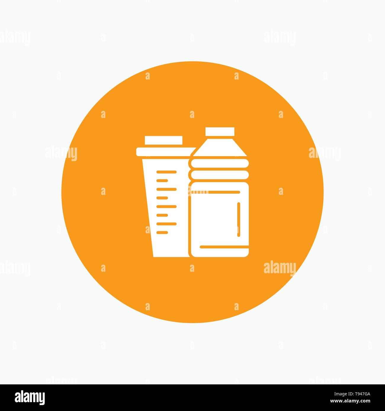 Shaker bottle Stock Vector Images - Alamy