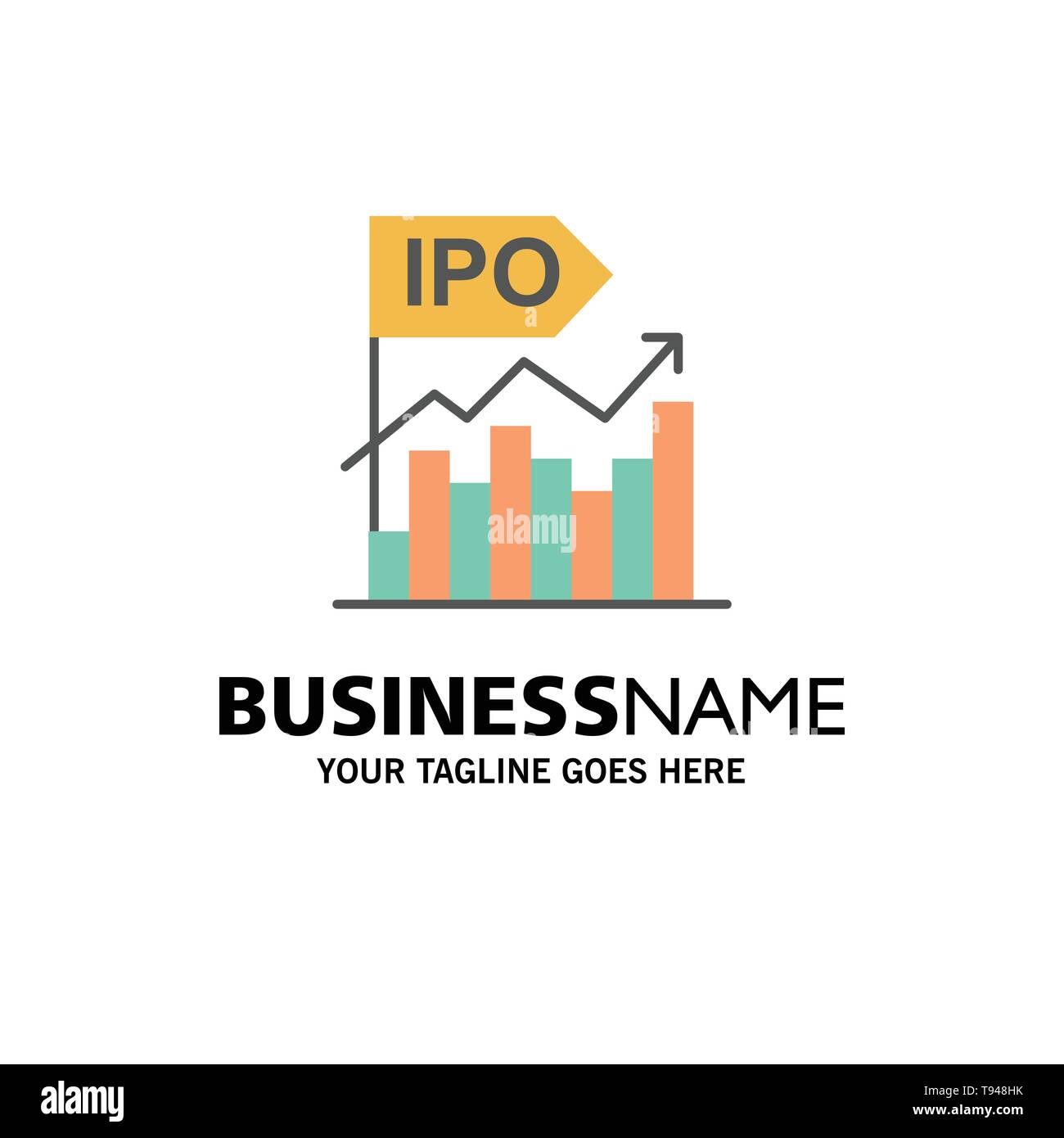 Public market logo Stock Vector Images - Alamy