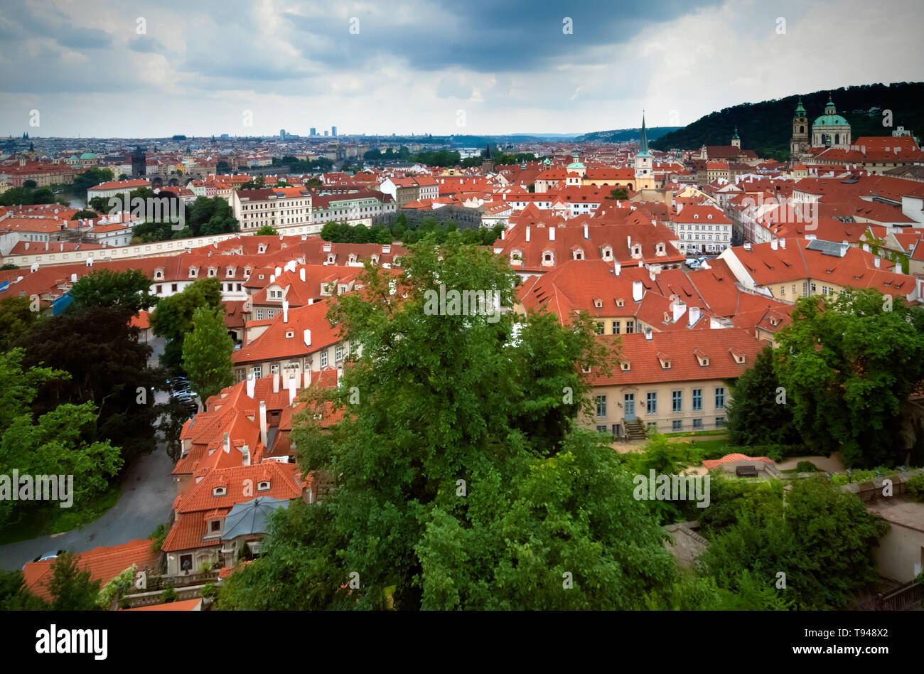 Prague (aka the Golden Prague Stock Photo - Alamy