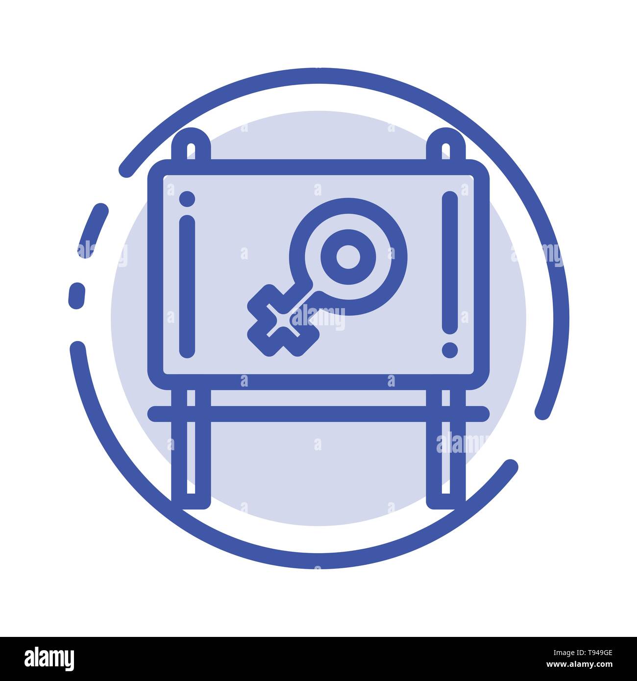 Empty space dotted line Cut Out Stock Images & Pictures - Alamy