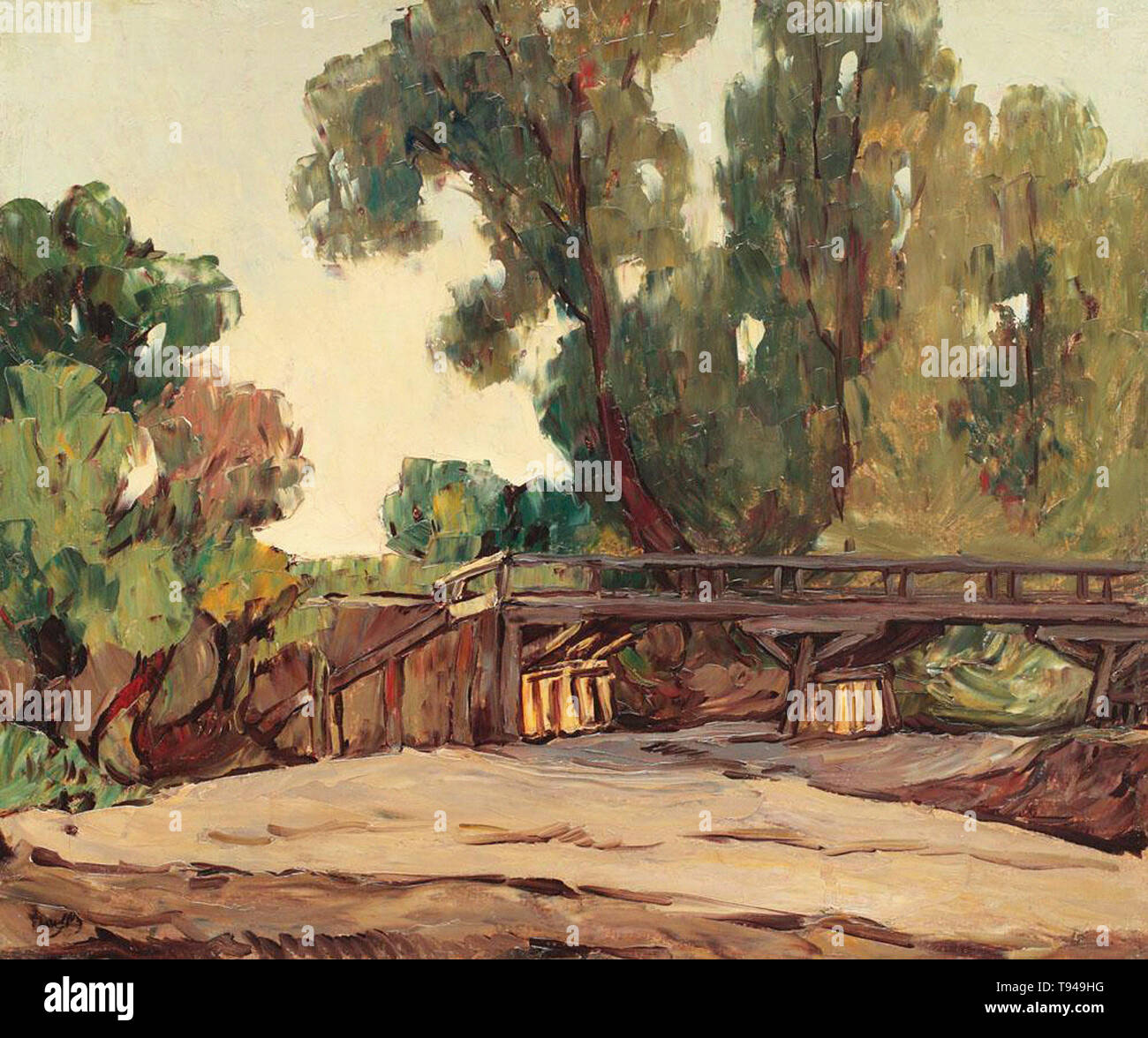 Ion Theodorescu-Sion - autumn landscape 1920 Stock Photo - Alamy