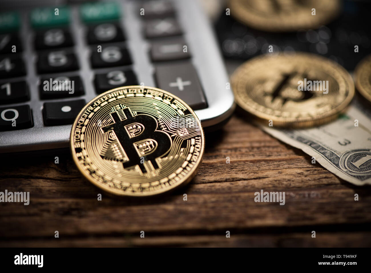 Bitcoin calculator hi-res stock photography and images - Alamy