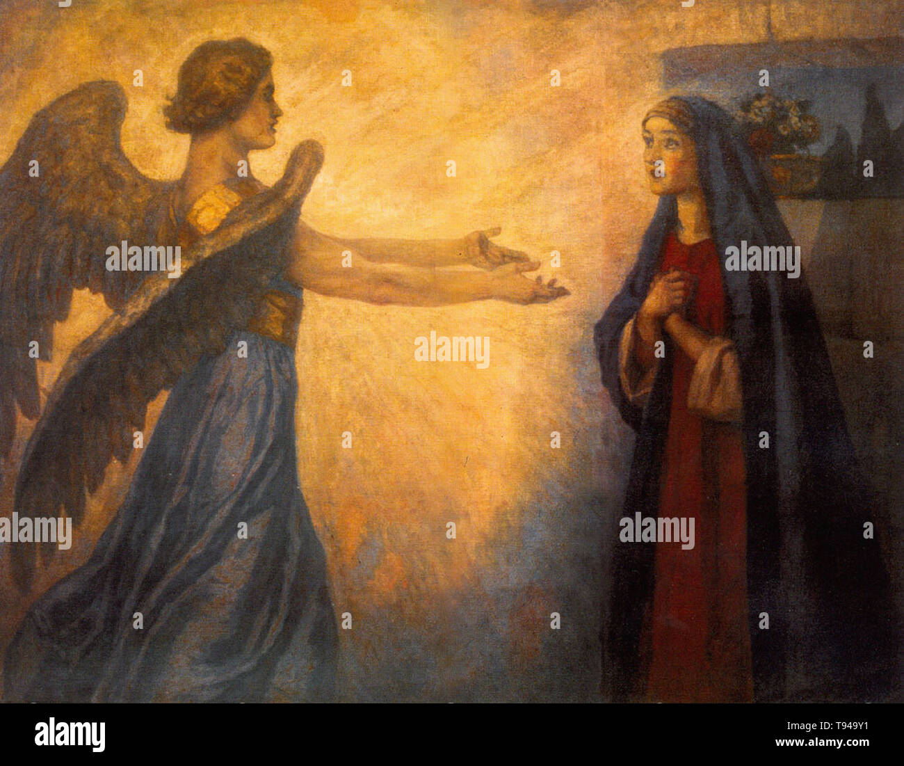 Vasily surikov annunciation hi-res stock photography and images - Alamy