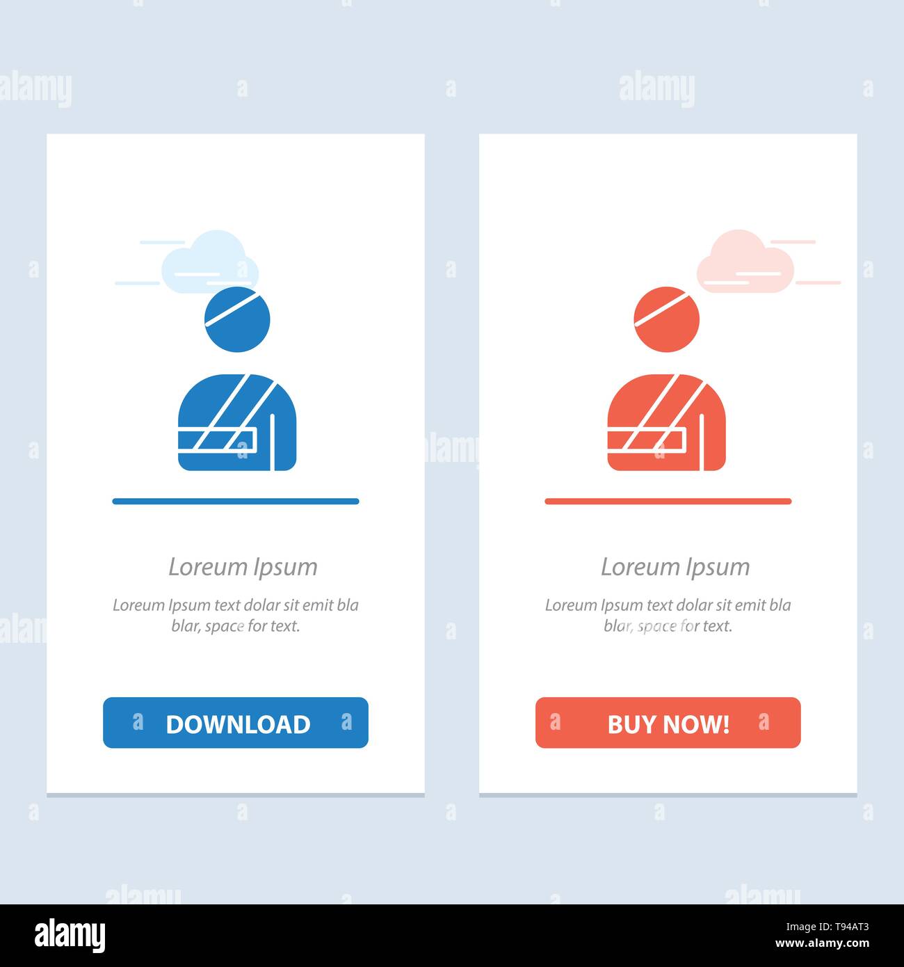 Injured injuries Stock Vector Images - Alamy