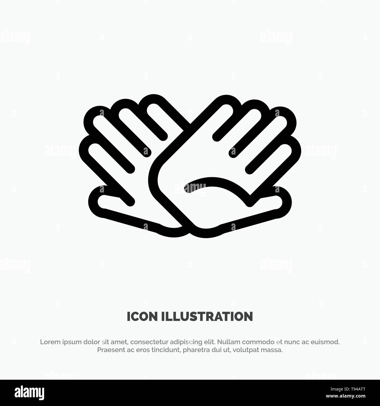 Helping hands couple Stock Vector Images - Alamy