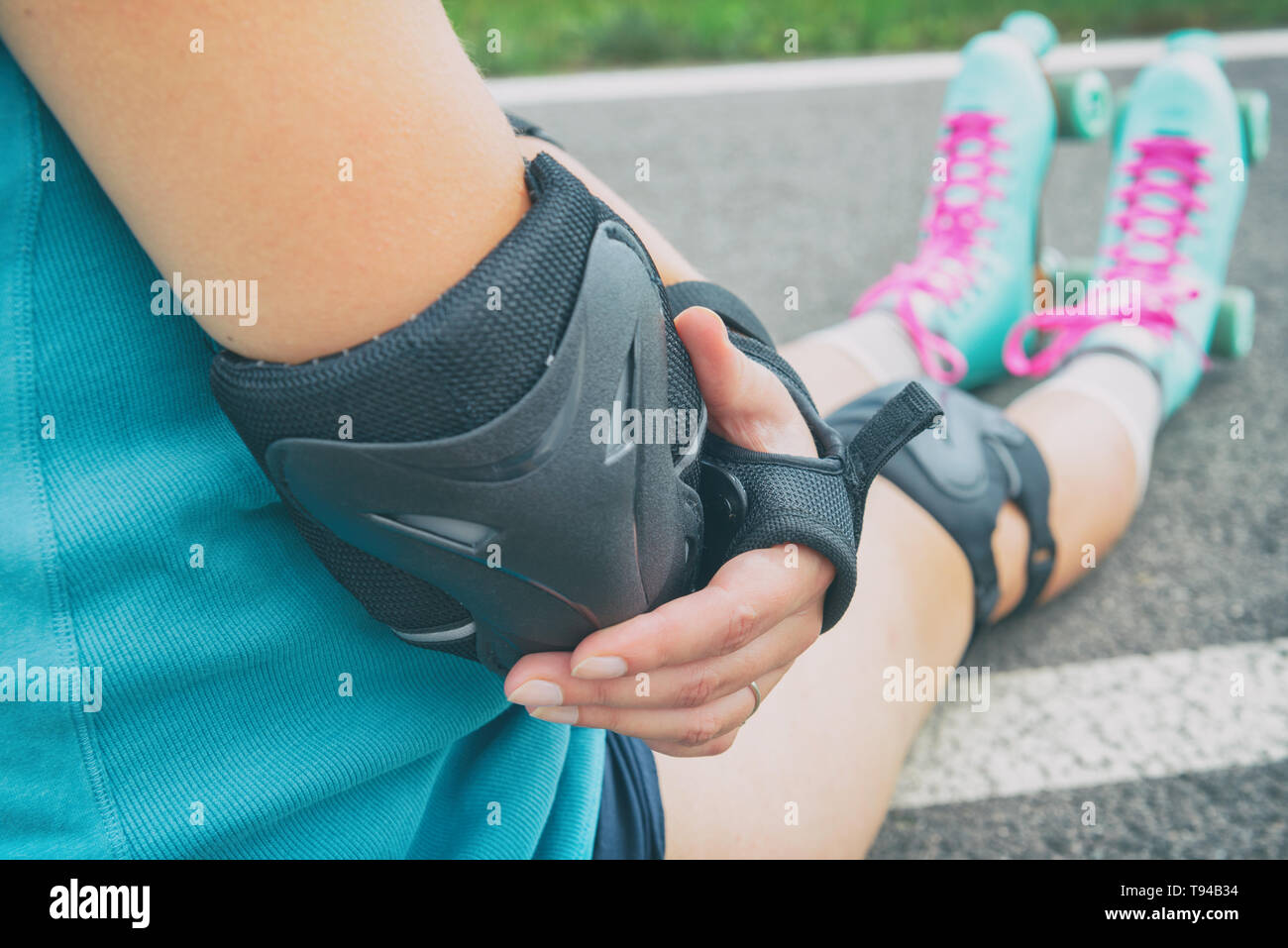Elbow protector hi-res stock photography and images - Alamy