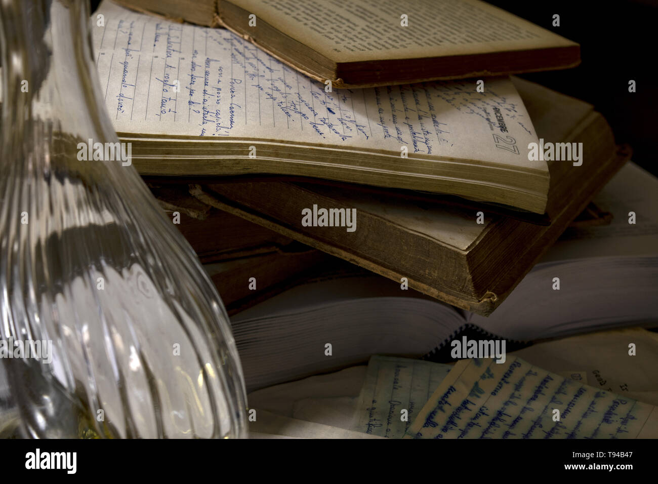 Diary handwriting hi-res stock photography and images - Alamy