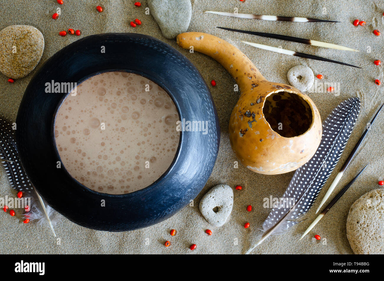 Traditional african beer ceremony hi-res stock photography and images ...