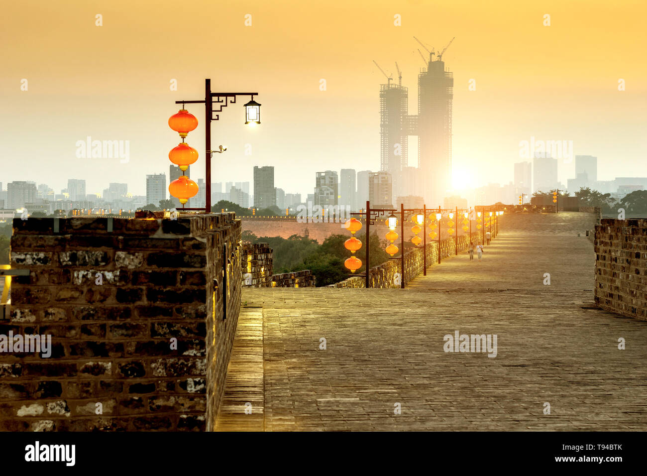 ancient city wall, zhonghua gate,Nanjing,China Stock Photo - Alamy