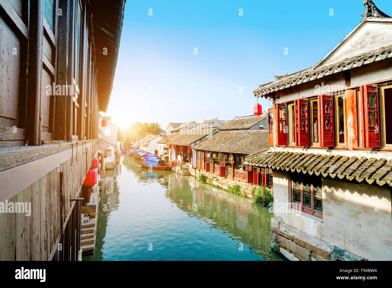 Zhouzhuang, China is a famous water town in the Suzhou area. There are ...