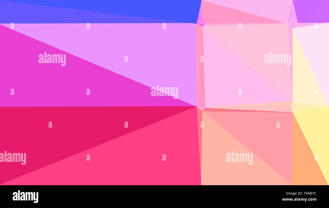 deep pink, pastel magenta and royal blue color geometric triangle ...