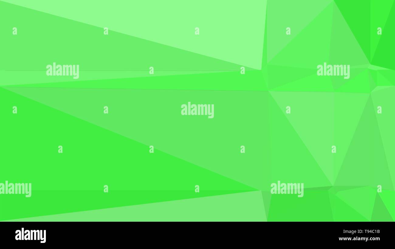 geometric triangles style in pastel green, light green and lime green ...