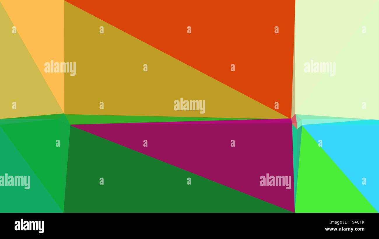 golden rod, firebrick and forest green color background with triangles ...