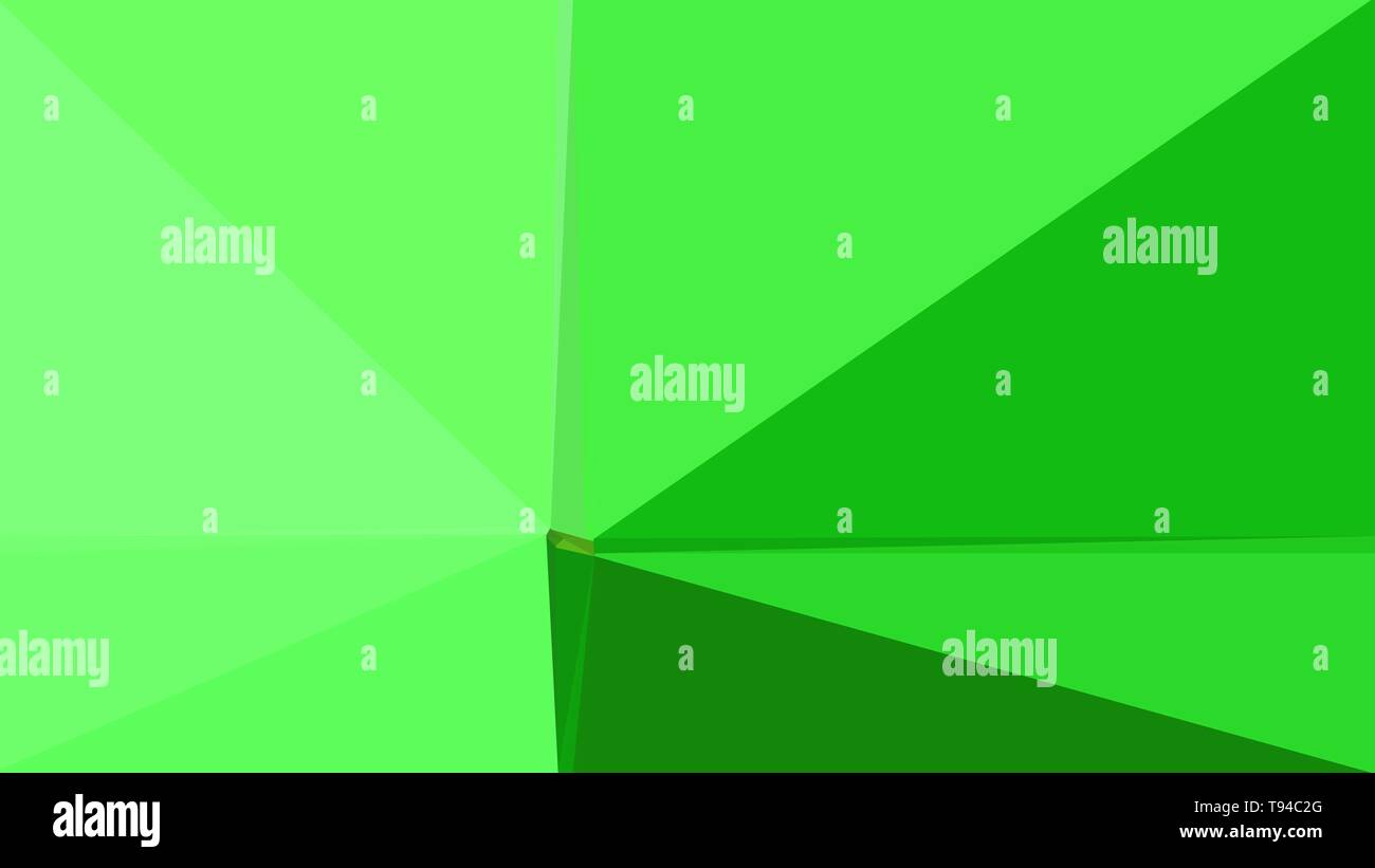 retro style triangle illustration. vivid lime green, pastel green and ...