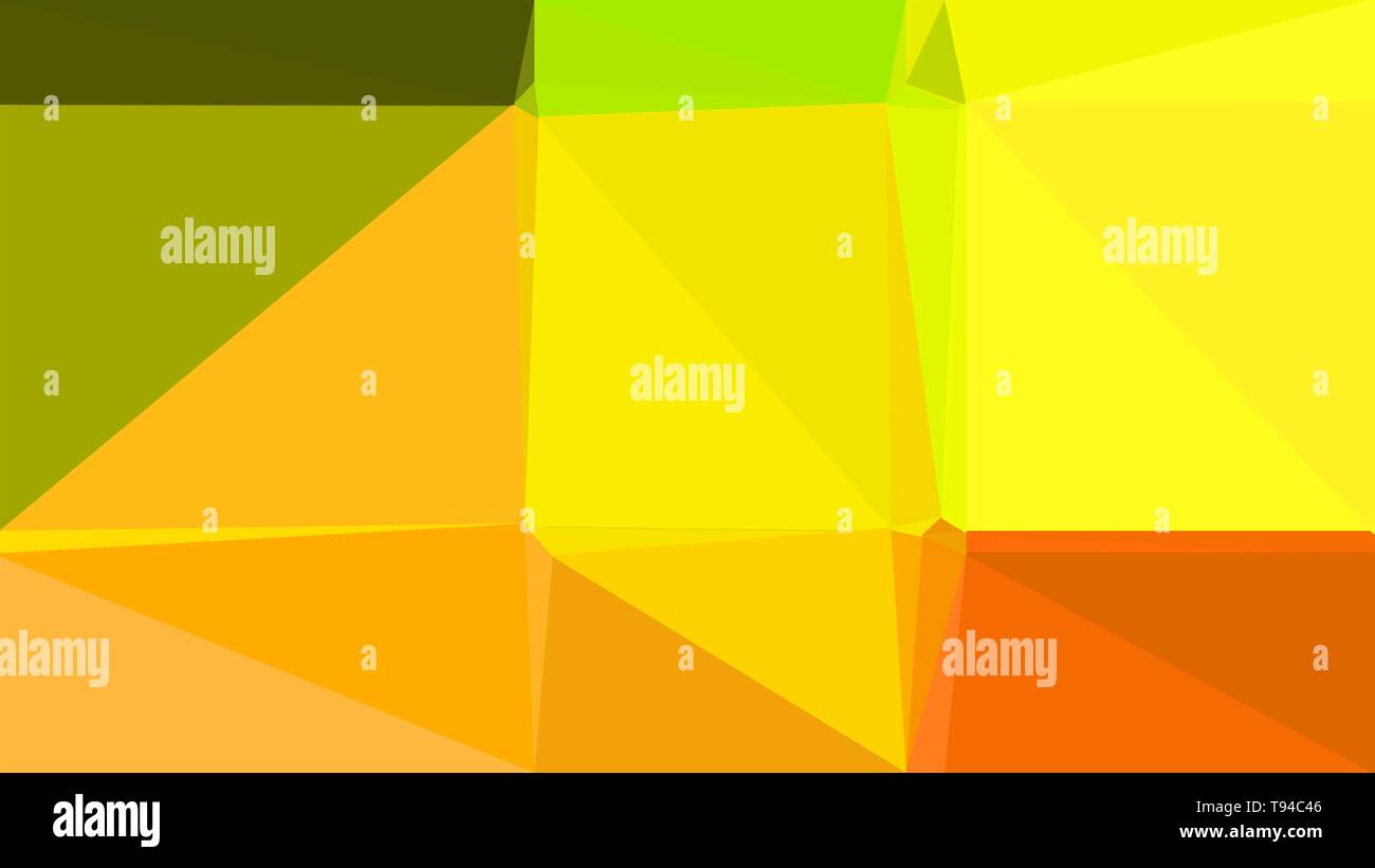 geometric triangle abstract background with gold, golden rod and yellow ...