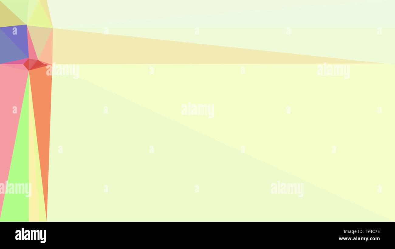 geometric triangle abstract background with light golden rod yellow ...