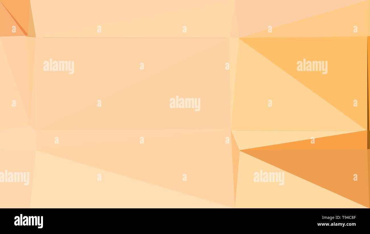 Abstract color triangles geometric background with skin, sandy brown ...