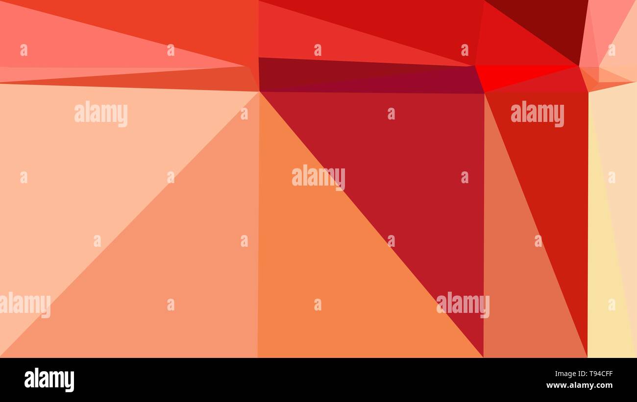 abstract geometric background with dark salmon, salmon and firebrick ...