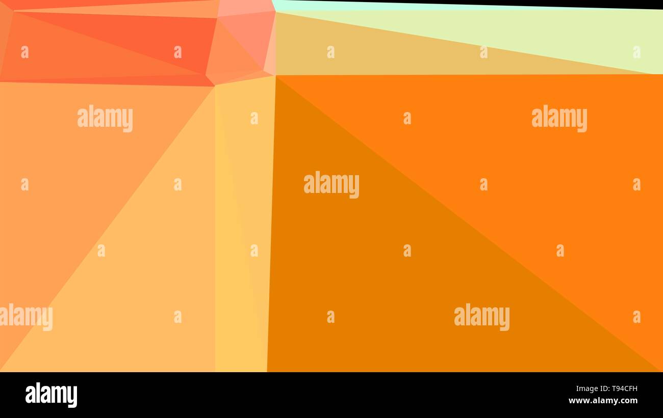geometric triangles style in golden rod, sandy brown and dark orange ...