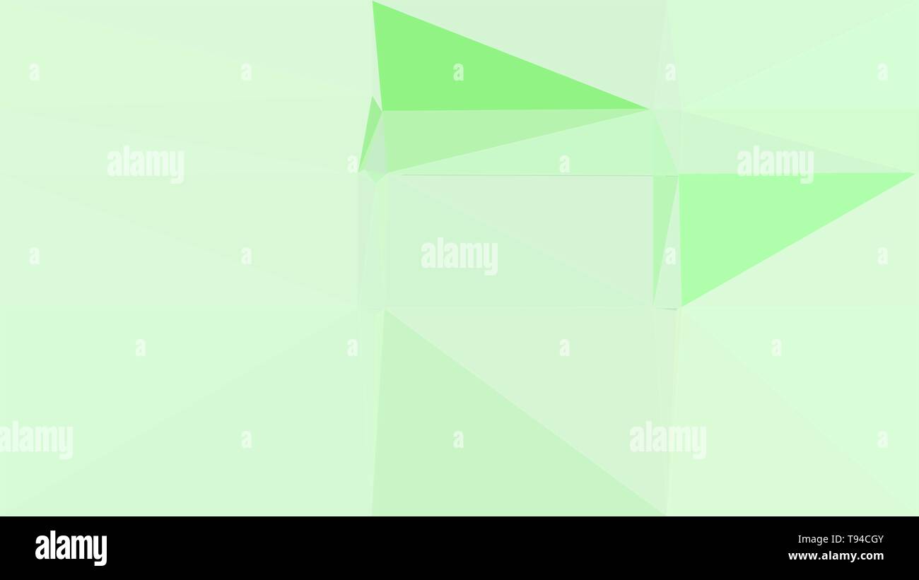 retro style triangle illustration. tea green, light green and pale ...