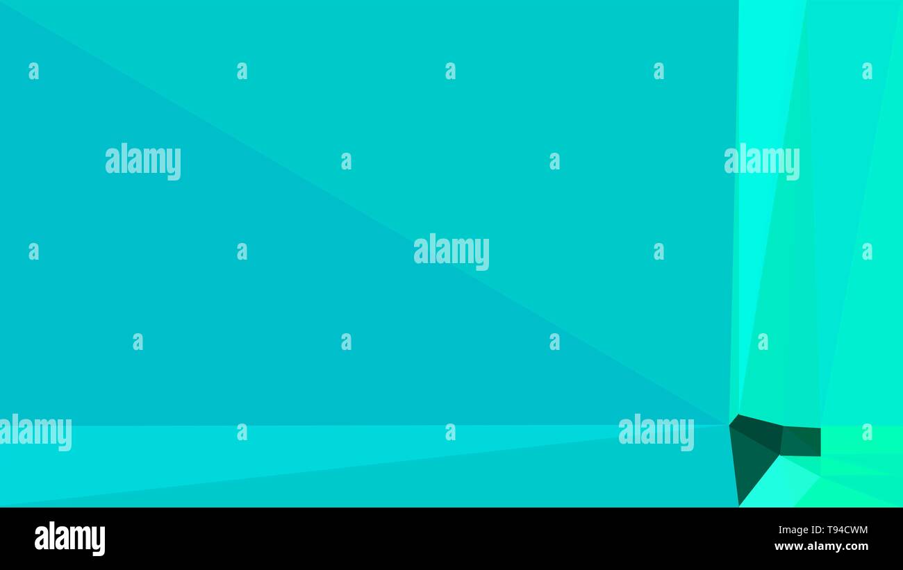 dark turquoise, bright turquoise and teal green color background with ...