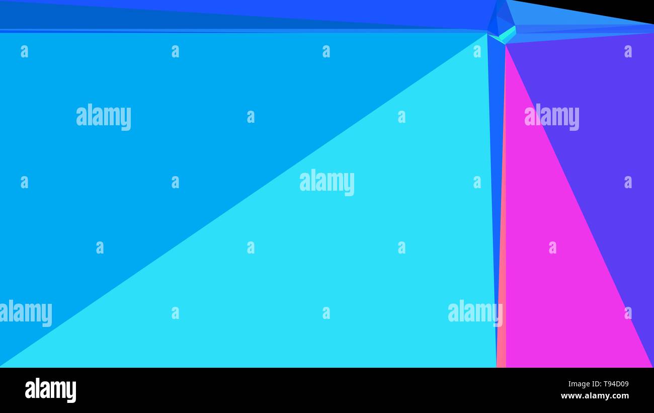 triangle background abstract with deep sky blue, neon fuchsia and slate ...