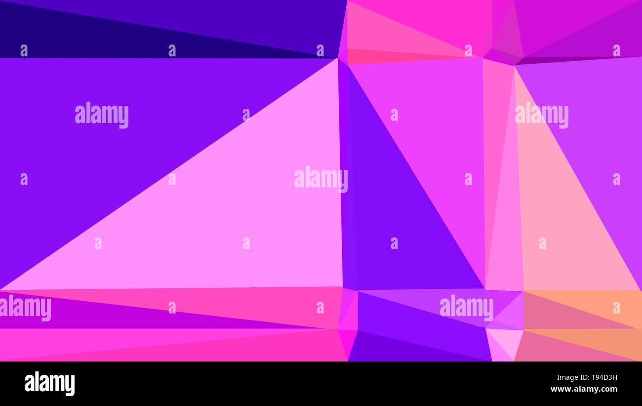 geometric triangle abstract background with violet, medium orchid and ...