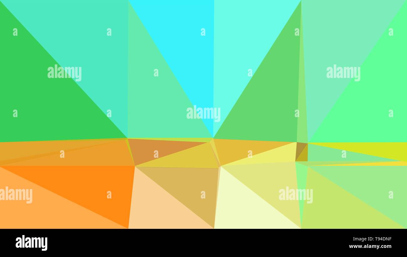 triangle background with turquoise, khaki and golden rod colors ...