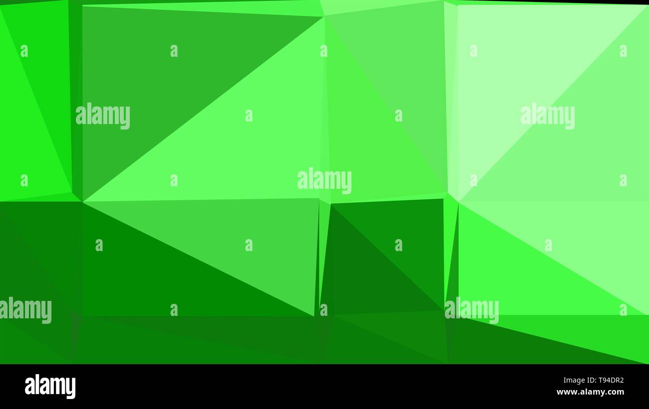 abstract geometric background with triangles and lime green, pale green ...