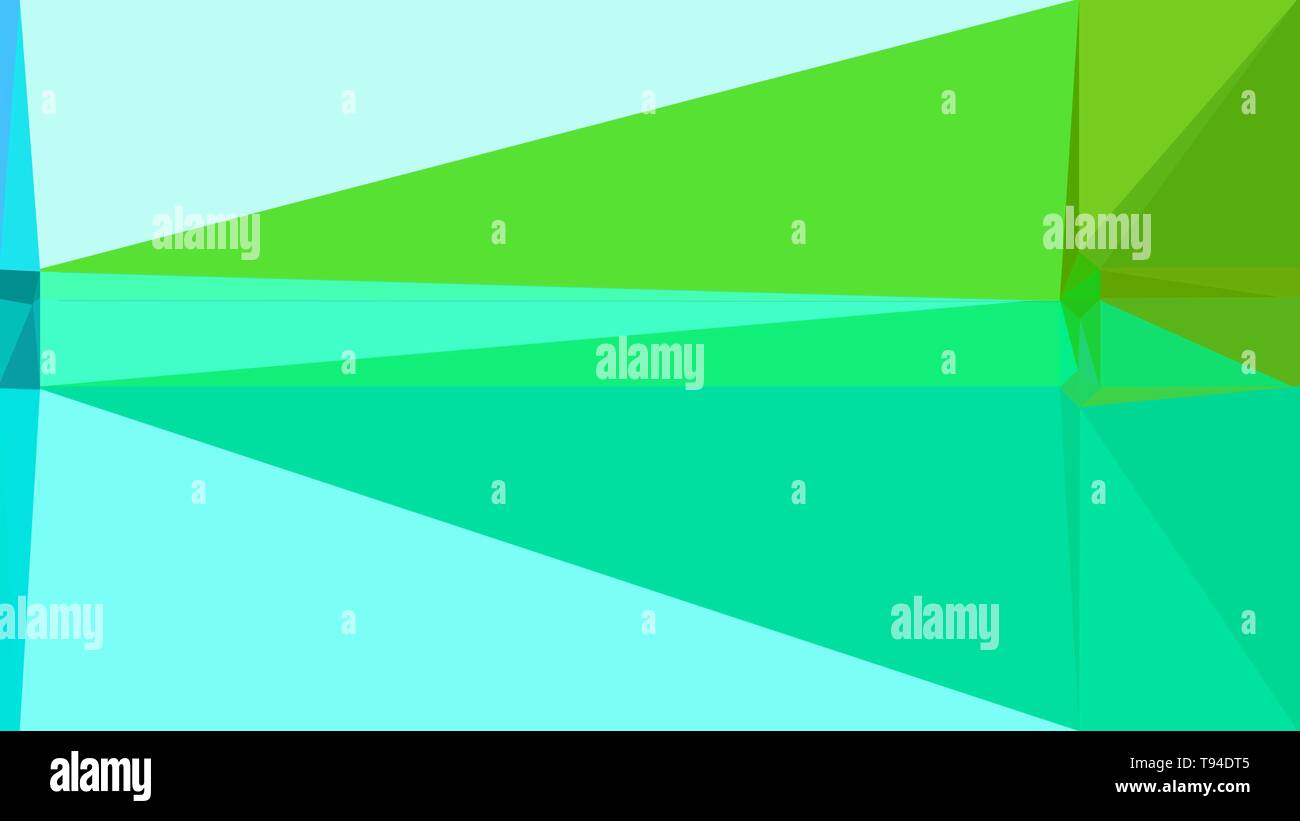 moderate green, medium spring green and pale turquoise multicolor ...