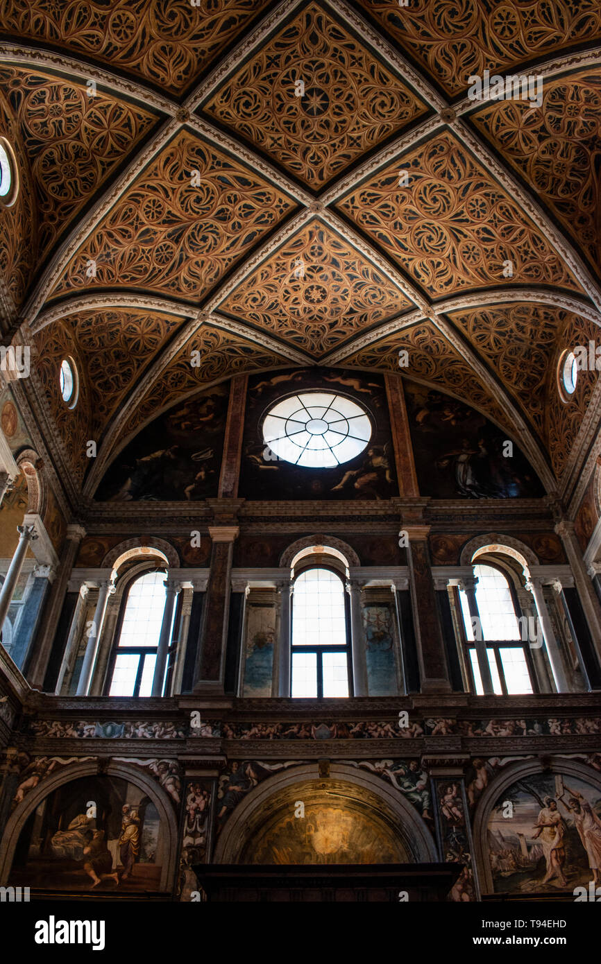 Italy: San Maurizio al Monastero Maggiore, church known as the Sistine ...