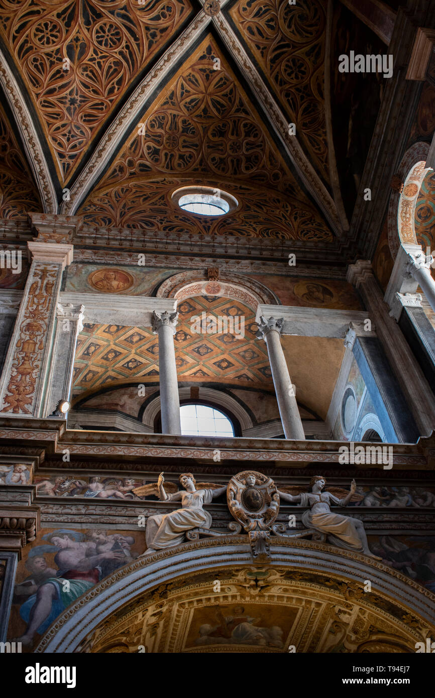 Italy: San Maurizio al Monastero Maggiore, church known as the Sistine ...