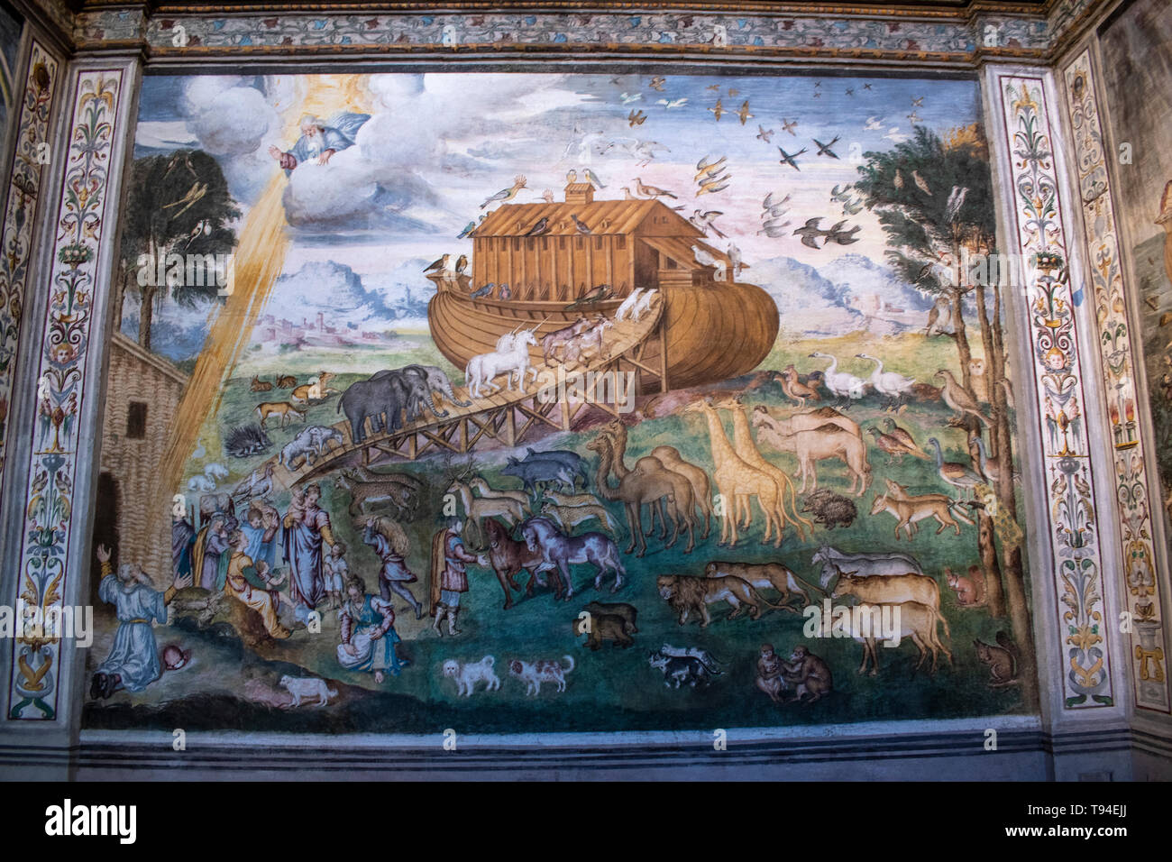 Noahs ark aurelio luini san hi-res stock photography and images - Alamy