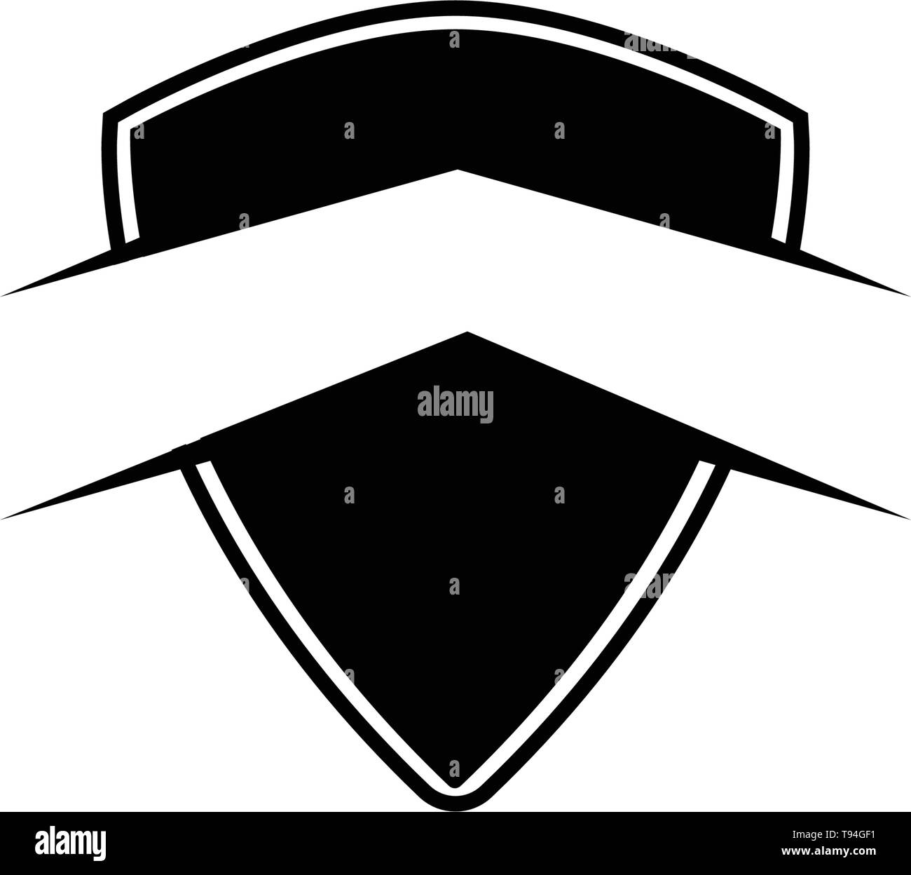 shield logo design vector icon element illustration isolated Stock ...