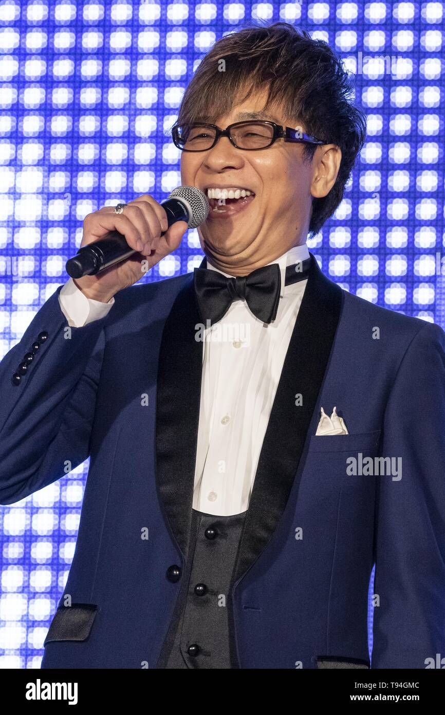 May 16, 2019 - Tokyo, Japan - Japanese actor Koichi Yamadera speaks ...