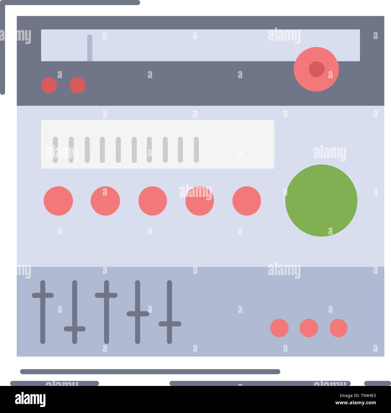 Vintage recording studio rack hi-res stock photography and images - Alamy
