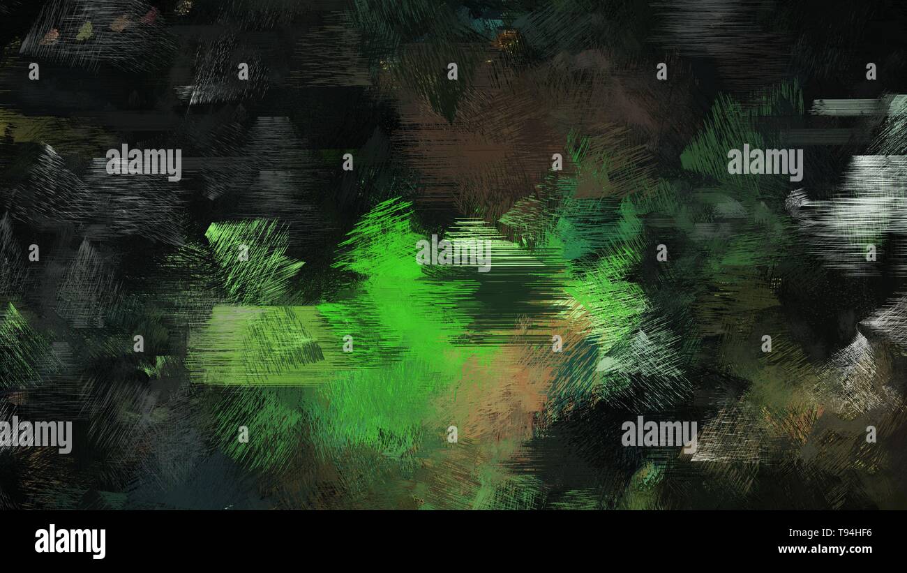 very dark green, moderate green and dark olive green color grunge paper ...