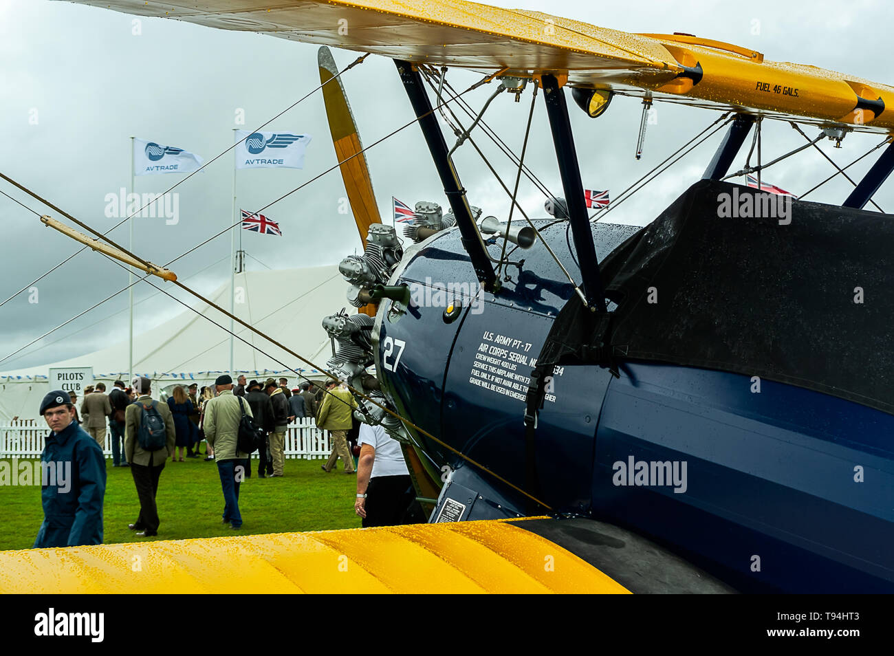 Boeing stearman engine propeller hi-res stock photography and images ...