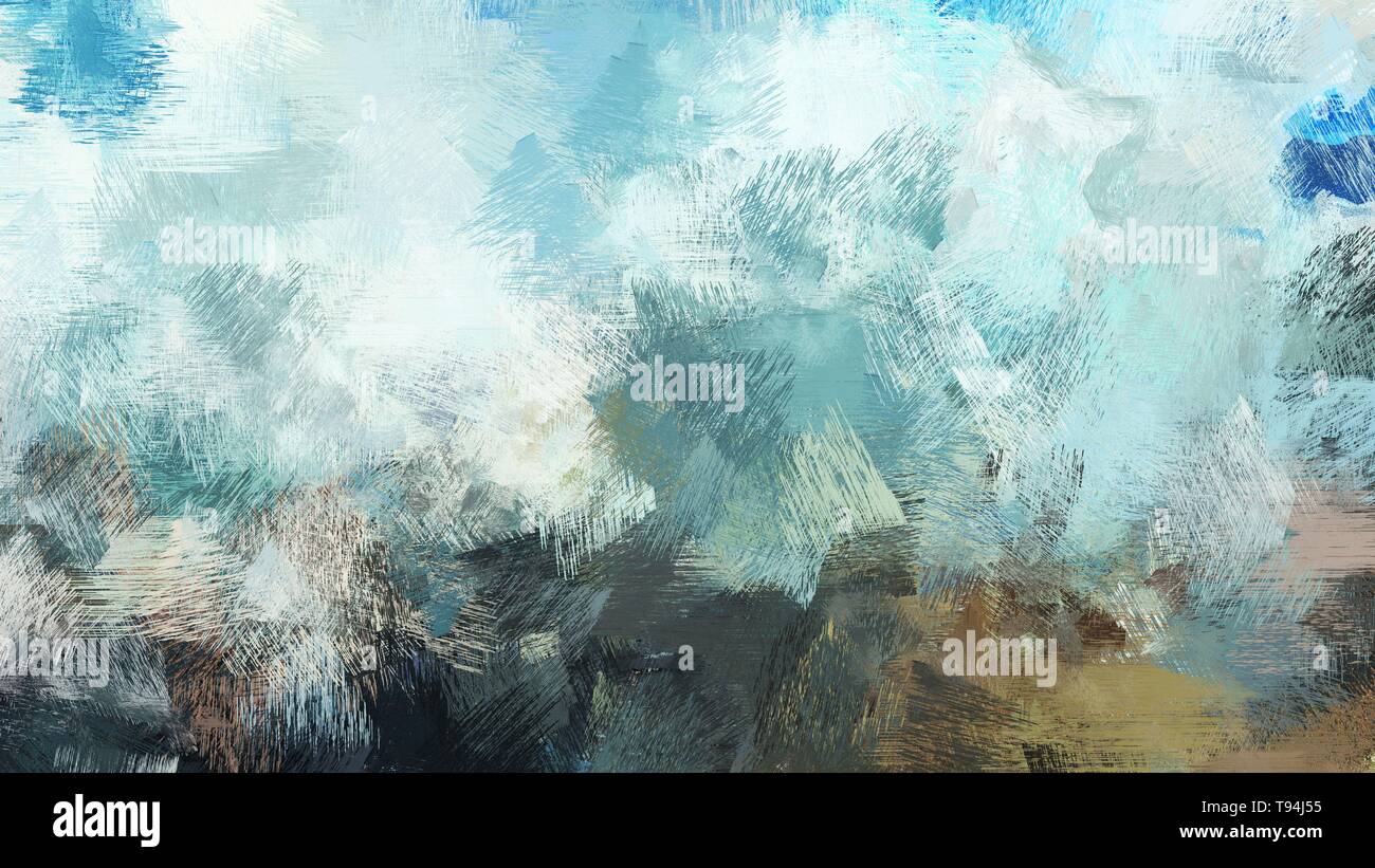 powder blue, dark slate gray and dim gray color painted vintage ...