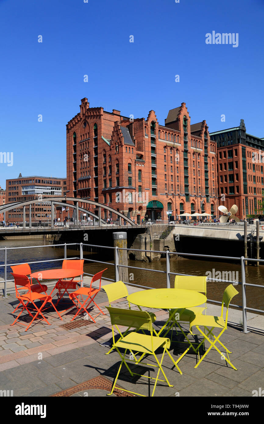 View to Maritime Museum, Hafencity, Hamburg, Germany, Europe Stock ...