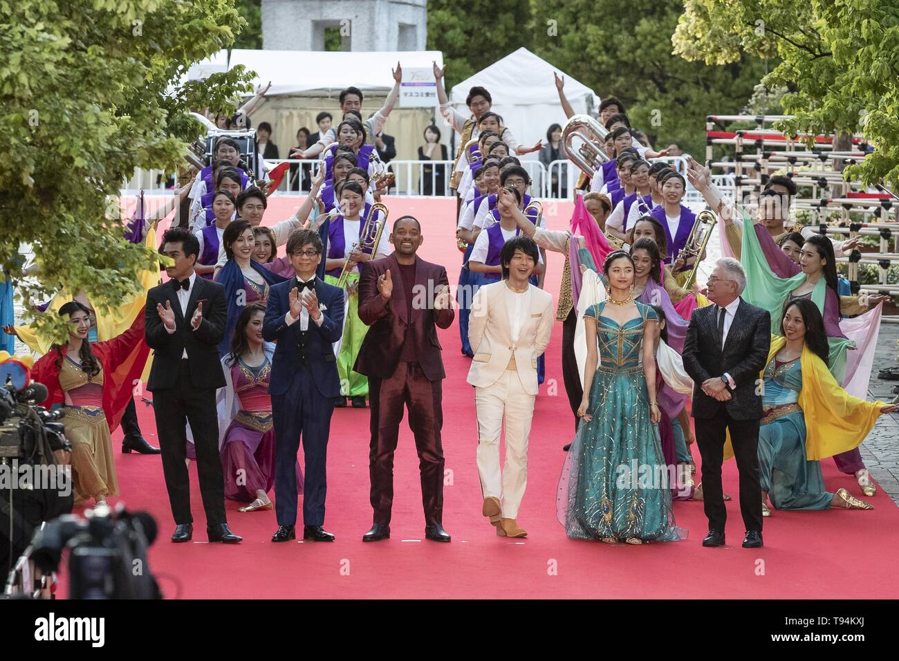 May 16, 2019 - Tokyo, Japan - (L to R) Japanese actor Kazuki Kitamura ...