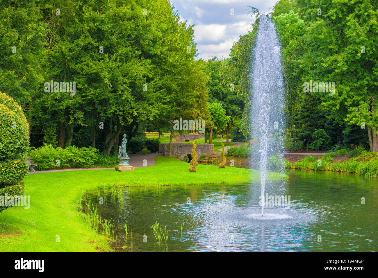green park in Germany Stock Photo - Alamy