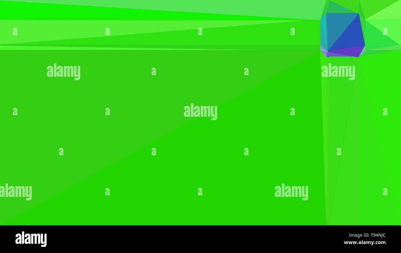 abstract geometric background with triangles and lime green, steel blue ...