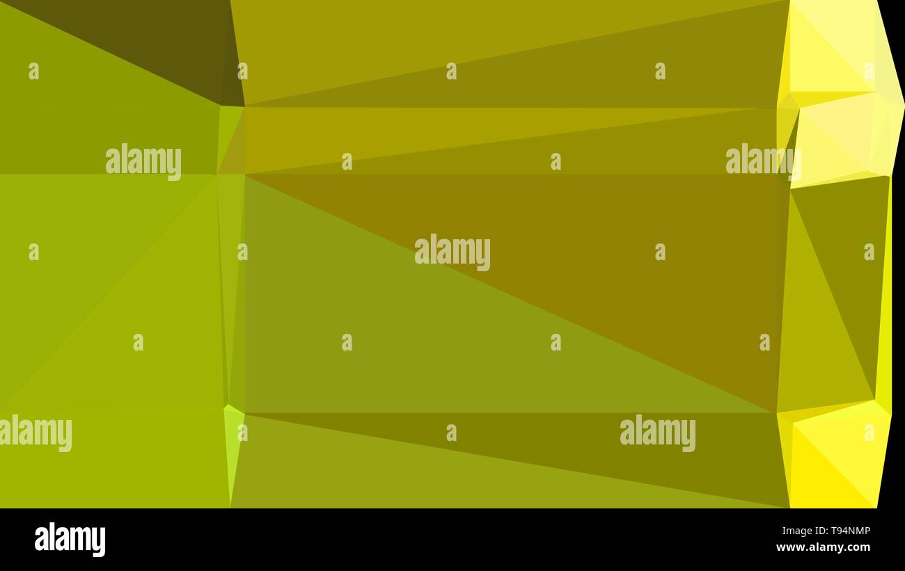 abstract geometric background with triangles and olive, khaki and black ...