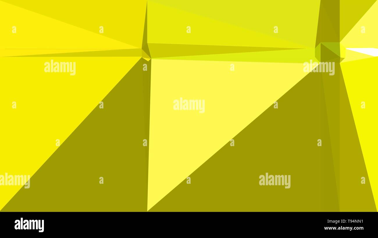 Abstract color triangles geometric background with dark golden rod ...