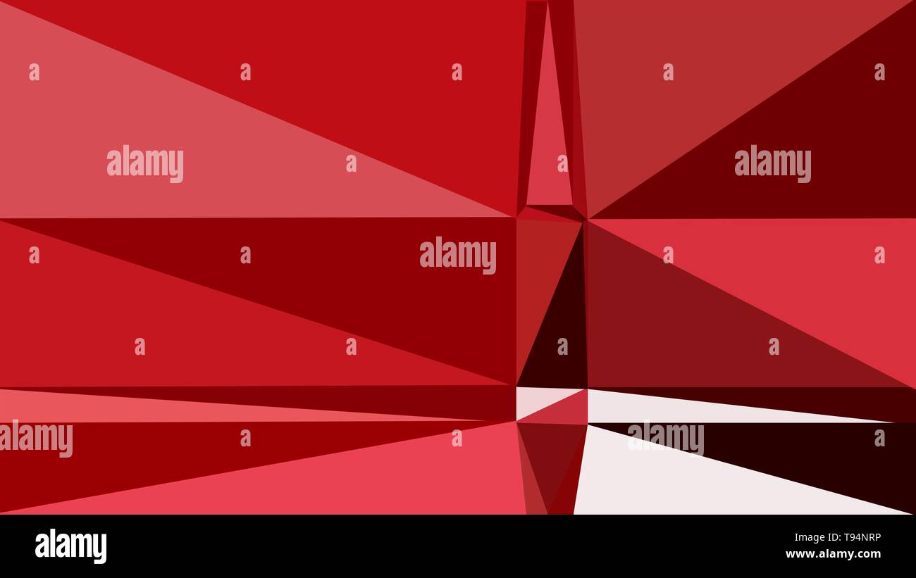 firebrick, linen and very dark red color geometric triangle background ...