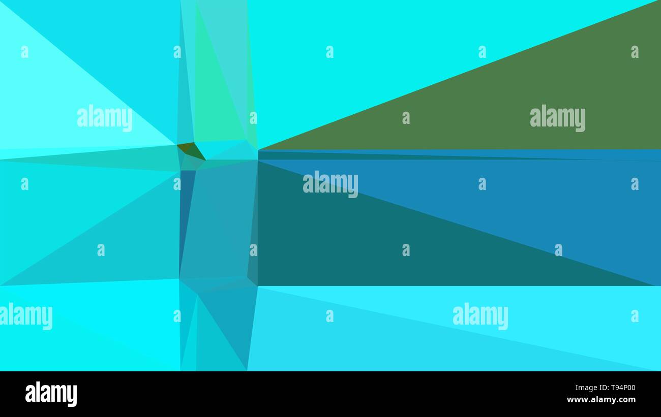 Bright Turquoise Color Background