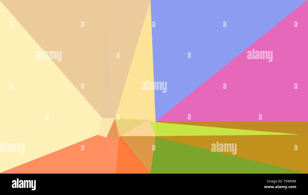 pale golden rod, hot pink and dark golden rod color geometric triangle ...