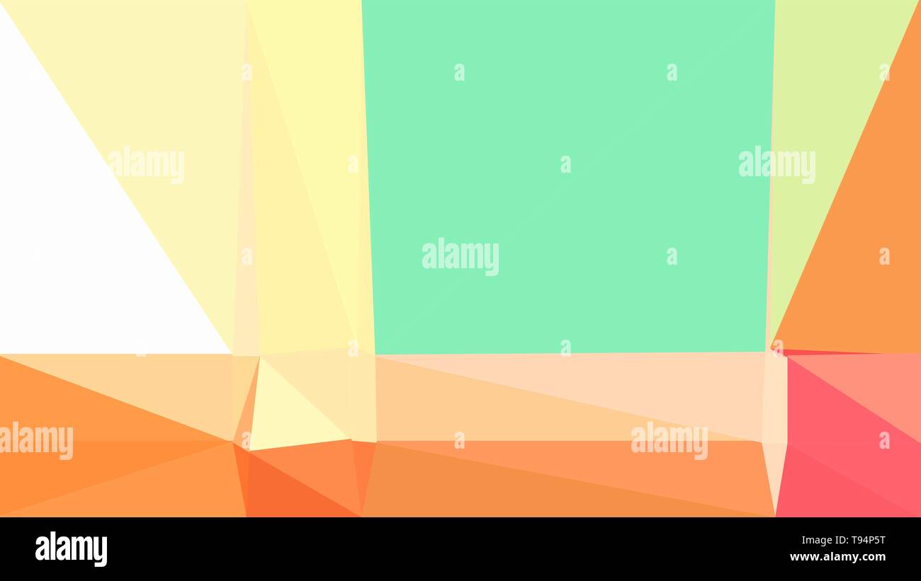 geometric triangle abstract background with pale golden rod, pale green ...