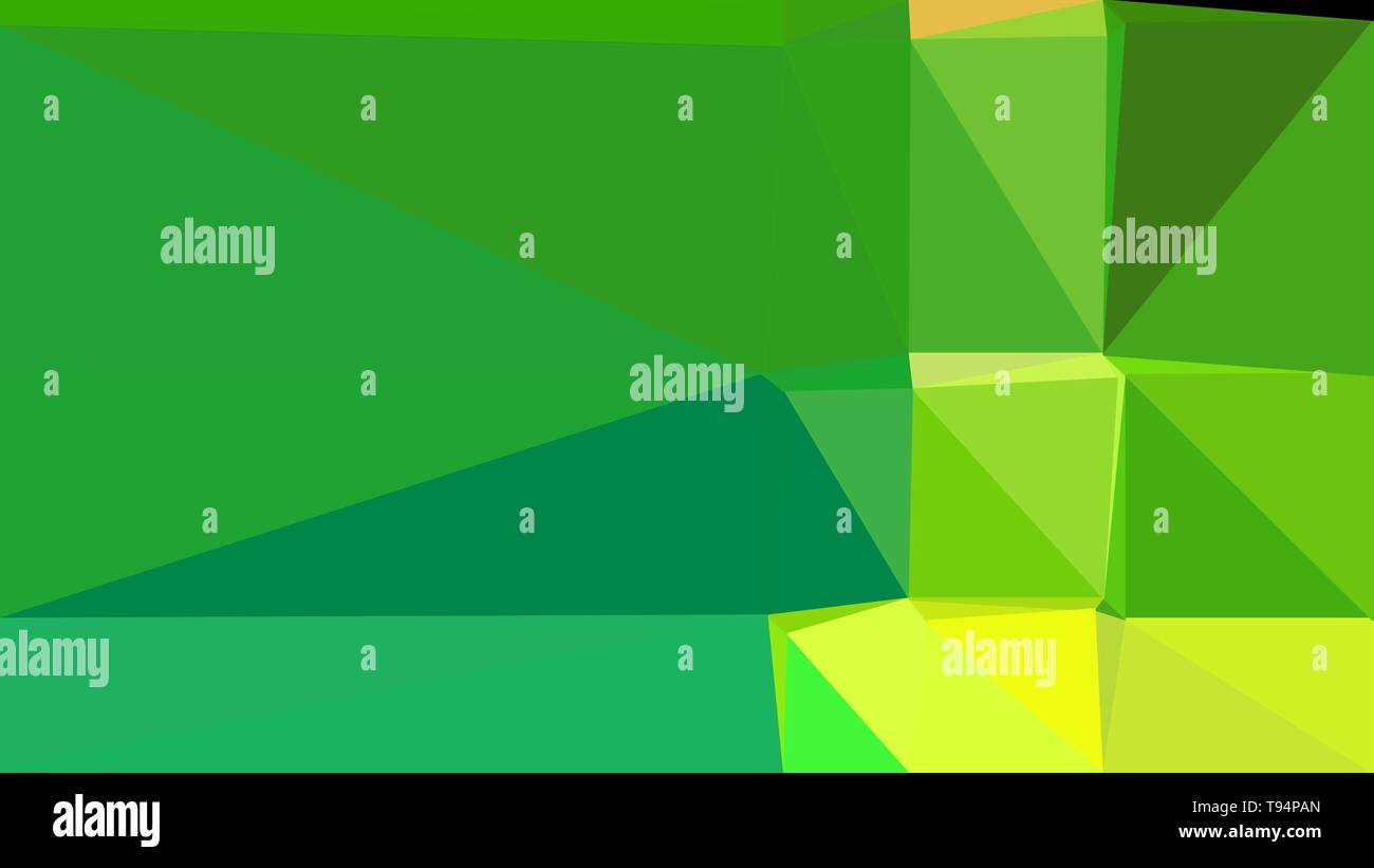 modern contemporary art with forest green, green yellow and moderate ...